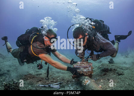 Chief Construction Electrician Daniel Luberto, with Underwater ...