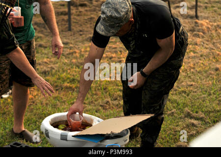Sergeant At Arms 2nd Lt. David Crupi and retired Chief Master Sgt. Mark ...