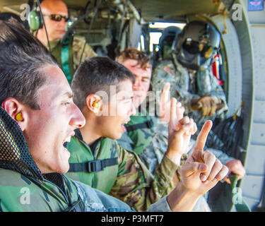 Special Operation Forces prepare to helocast from a Joint Task Force ...