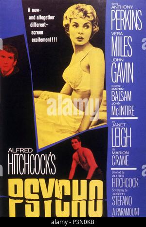 Original Film Title: PSYCHO. English Title: PSYCHO. Film Director ...
