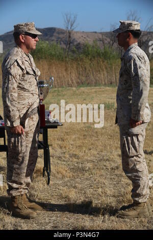 Chief Warrant Officer 5 Vincent Kyzer, the 1st Marine Division gunner ...