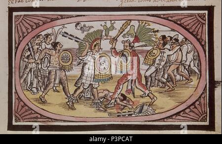 Diego Duran (1537-1588) Spanish school The founding of the city of ...