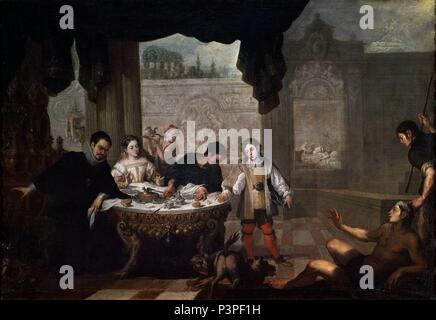 El rico epulón y el pobre Lázaro 17th century by Juan de Sevilla Romero ...