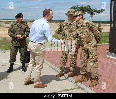 TRZEBIEN, Poland – Soldiers of Company D, 3rd Combined Arms Battalion ...