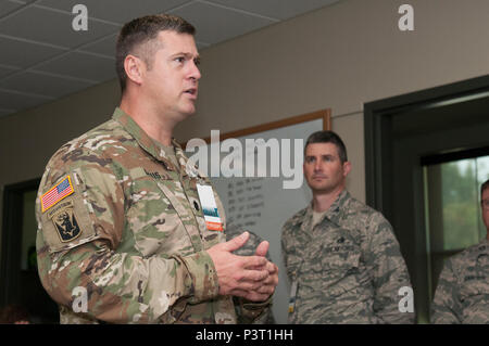 U.S. Army Lt. Col. Justin Reese, a battalion commander with the 82nd ...