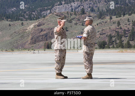 Sgt. Maj. Steven Brunner, outgoing sergeant major, is awarded the ...