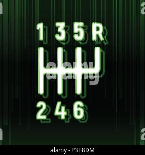 Speed shifter icon Stock Vector Image & Art - Alamy