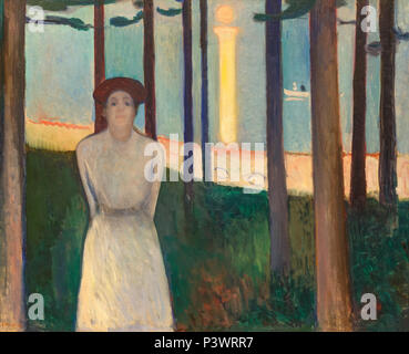 Summer Night's Dream by Edvard Munch at the MFA Boston Massachusetts ...