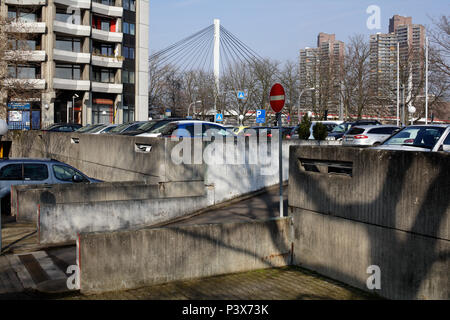 Mannheim, Germany, residential complex Collini-Center in Mannheim Stock ...