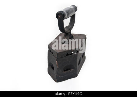Ferro de passar roupa antigo Stock Photo - Alamy