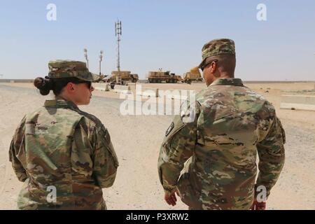 Col. Richard Harrison, the commander of 69th Air Defense Artillery ...