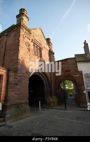 Abbey Gate and Gatehouse. Corner of Abbey Street and Paternoster Row ...