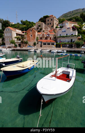 Mlini Harbour Croatia Stock Photo - Alamy