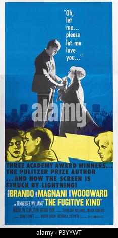 Original film title: THE FUGITIVE KIND. English title: THE FUGITIVE KIND. Year: 1959. Director ...
