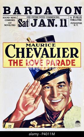 Original Film Title: THE LOVE PARADE. English Title: THE LOVE PARADE ...