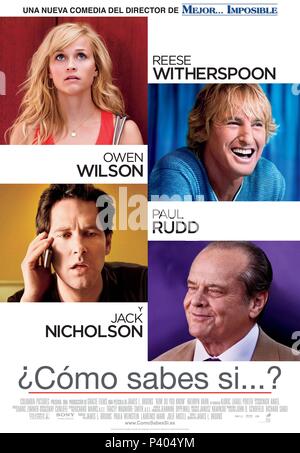 How Do You Know Year : 2010 USA Director : James L. Brooks Reese ...
