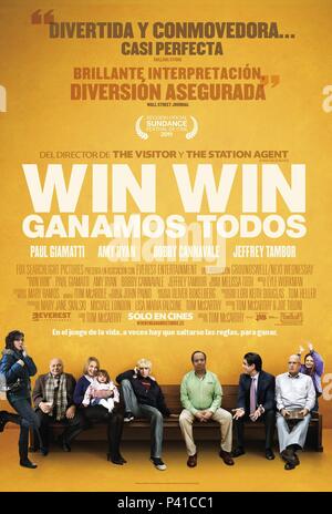 Original Film Title: WIN WIN. English Title: WIN WIN. Film Director ...