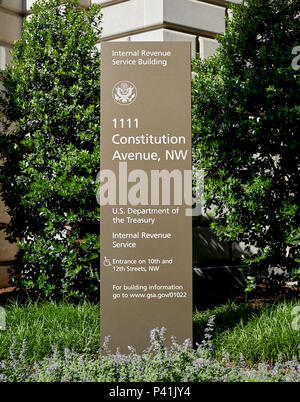 IRS internal revenue service headquarters building Washington DC USA ...