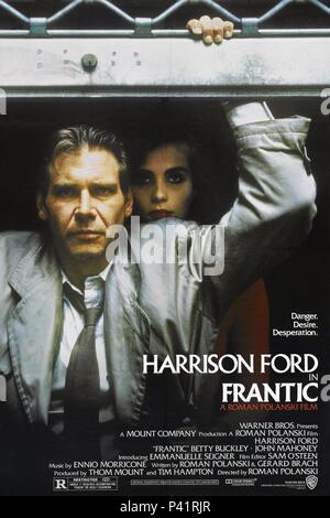 Original Film Title: FRANTIC. English Title: FRANTIC. Film Director ...