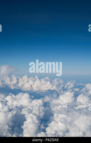 cloud scatter spread on blue sky background Stock Photo - Alamy