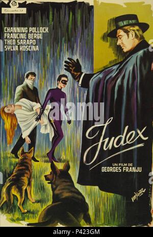 Original Film Title: JUDEX. English Title: JUDEX. Film Director: LOUIS ...