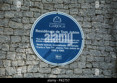 Casa Tom Jobim, localizada em Ipanema, Rio de Janeiro, RJ Stock Photo ...