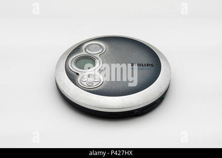 Antigo discman Phillips Stock Photo - Alamy