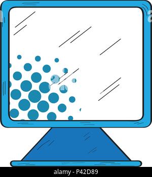 Retro monitor screen icon Stock Vector Image & Art - Alamy