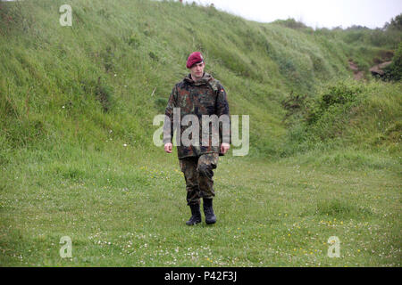 Ranger Monument, monument to the American Second Ranger Battalion ...