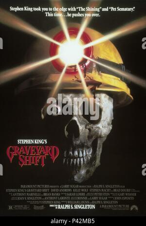 Original Film Title: GRAVEYARD SHIFT. English Title: GRAVEYARD SHIFT ...
