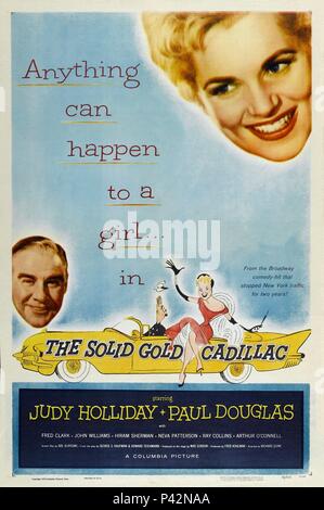 THE SOLID GOLD CADILLAC, director Richard Quine (right) with wife ...