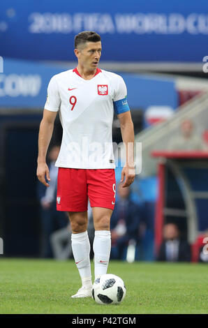 Robert Lewandowski and flag of Poland Stock Photo - Alamy