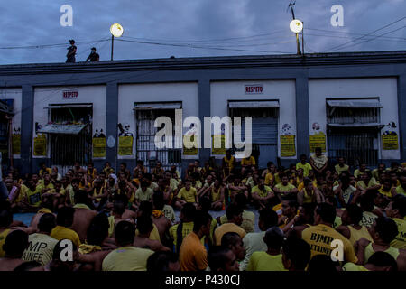 Manila, Philippines. 20th June, 2018. Thousands of inmates participate ...
