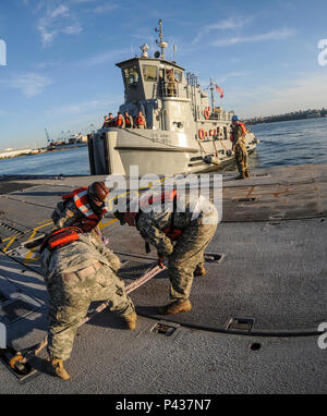 Soldiers assigned to 331st Modular Causeway Company, 11th ...