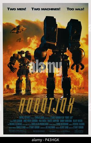 ROBOT JOX -1990 POSTER Stock Photo - Alamy