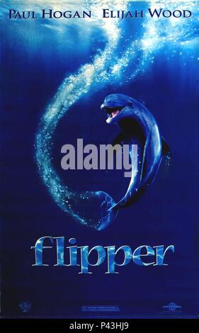 FLIPPER -1996 POSTER Stock Photo - Alamy