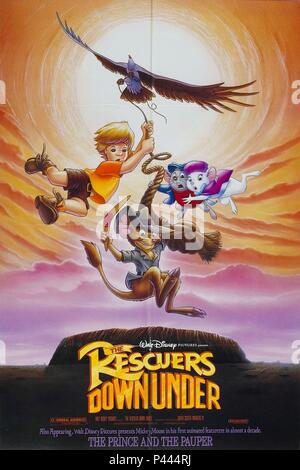 Original Film Title: THE RESCUERS DOWN UNDER. English Title: THE ...
