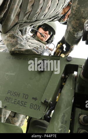 Staff Sgt. Ashley Ferg, Stryker Reconnaissance Platoon Chemical ...