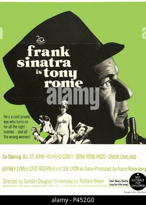 Original Film Title: TONY ROME. English Title: TONY ROME. Film Director ...