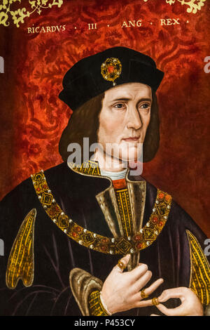 Portrait of King Richard III dated late 16th century Stock Photo - Alamy