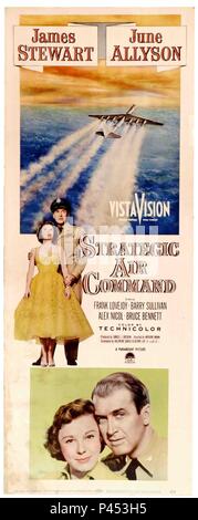 STRATEGIC AIR COMMAND 1955 Paramount Pictures film with from left ...