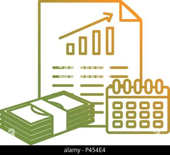 document with statistics bars icon Stock Vector Image & Art - Alamy