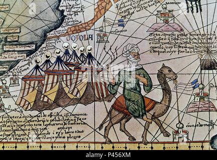 Portolano map of Europe Stock Photo - Alamy