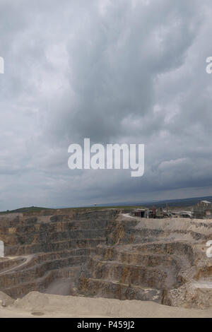 Coldstones Quarry Greenhow Hill, is a working quarry in the Nidderdale ...