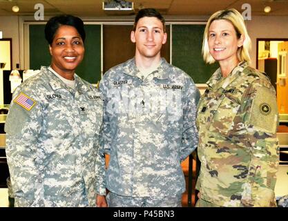 Col. Toni Glover, 650th Regional Support Group commanding officer ...