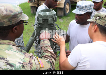 A high-capacity line-of-sight antenna mast hovers over Forward ...