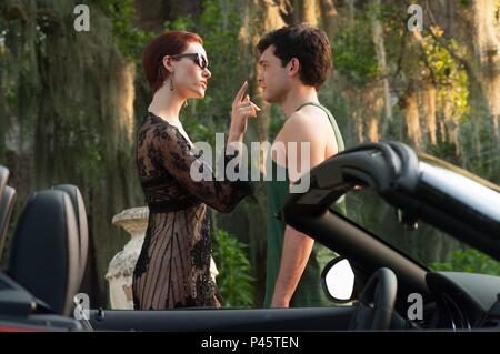 ALDEN EHRENREICH, EMMY ROSSUM, BEAUTIFUL CREATURES, 2013 Stock Photo ...