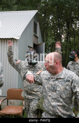Soldiers with Headquarters Support Company, 834th Aviation Support ...