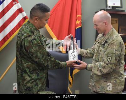 Col. Scott Green, commanding officer of the 4th Infantry Brigade Combat ...