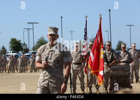 Lt. Col. Richard M. Martin, commanding officer of 1st Marine Raider ...